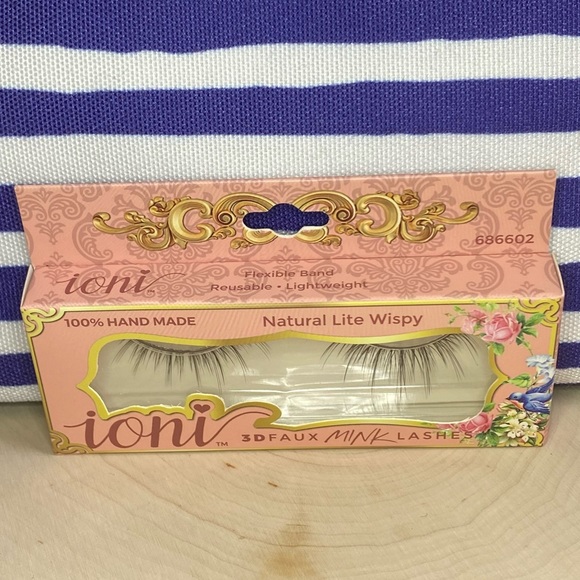Ioni Cosmetics | Makeup | 525ioni 3d Faux Mink Lashes Natural Lite ...